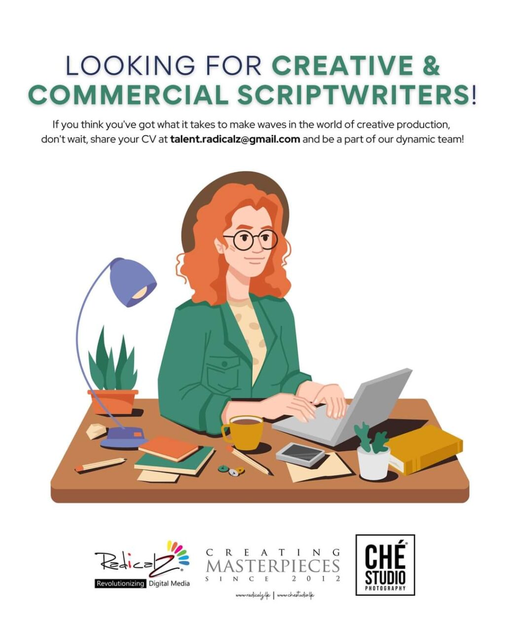 Creative and Commercial Scriptwriters - Jobseeker.lk