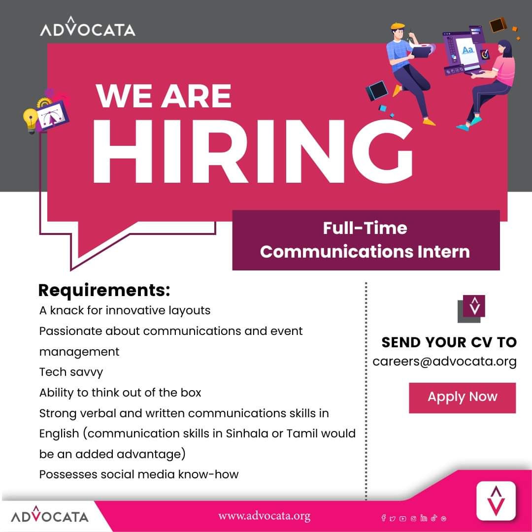Communications Intern - Jobseeker.lk