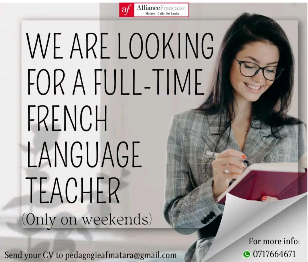 French Language Teacher - Jobseeker.lk