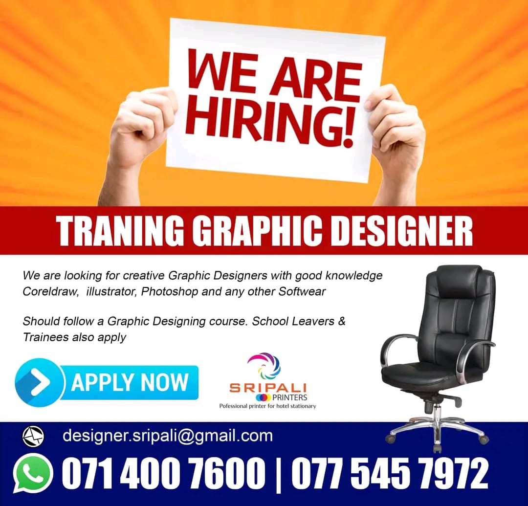 Trainee Graphic Designer - Jobseeker.lk