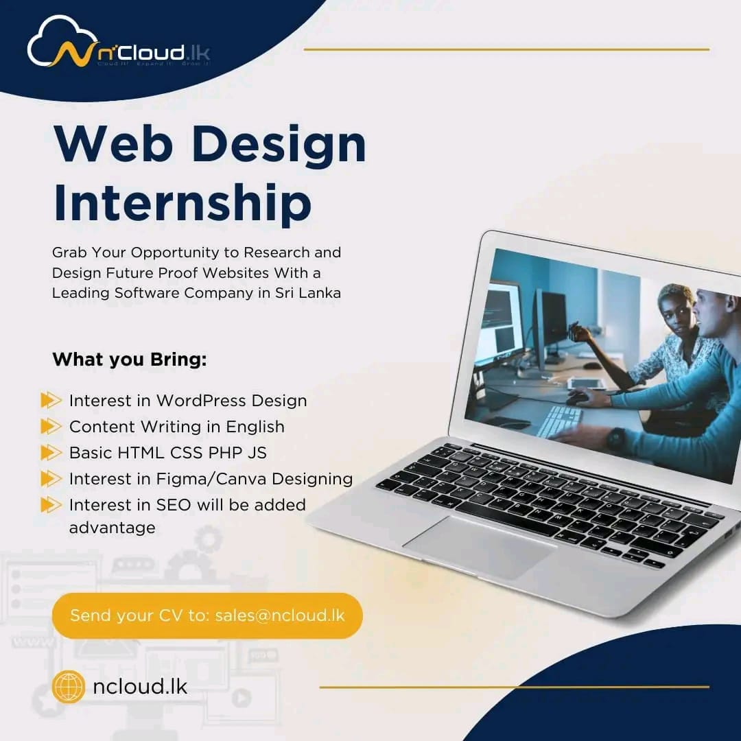 Web Design Internship - Jobseeker.lk