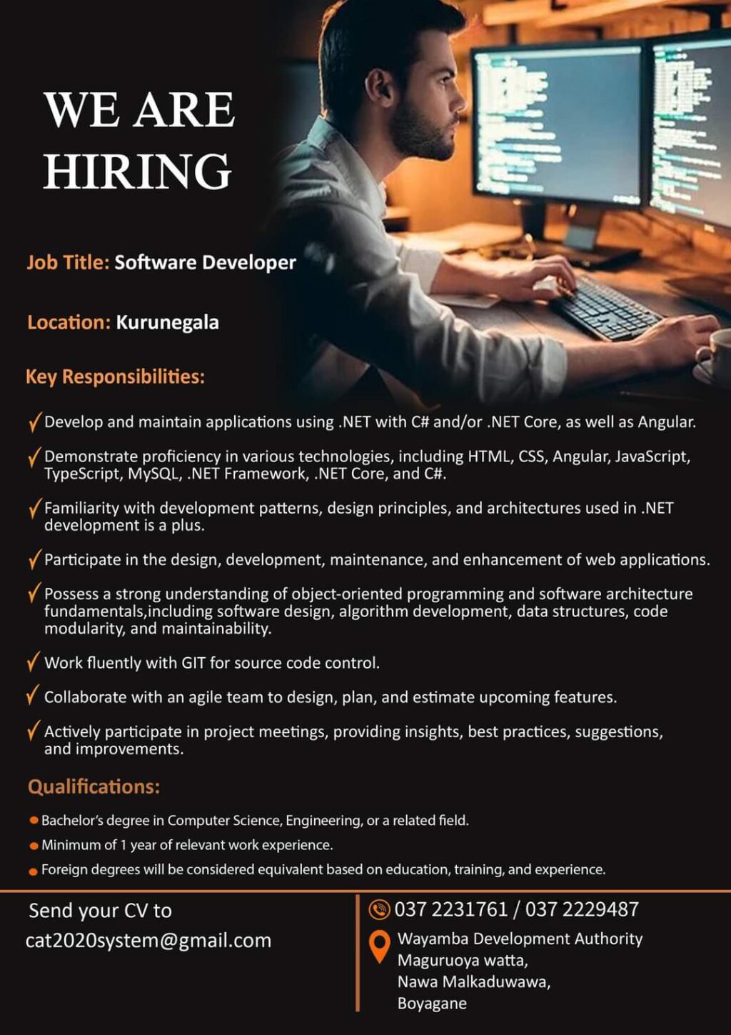 Software Developer - Jobseeker.lk
