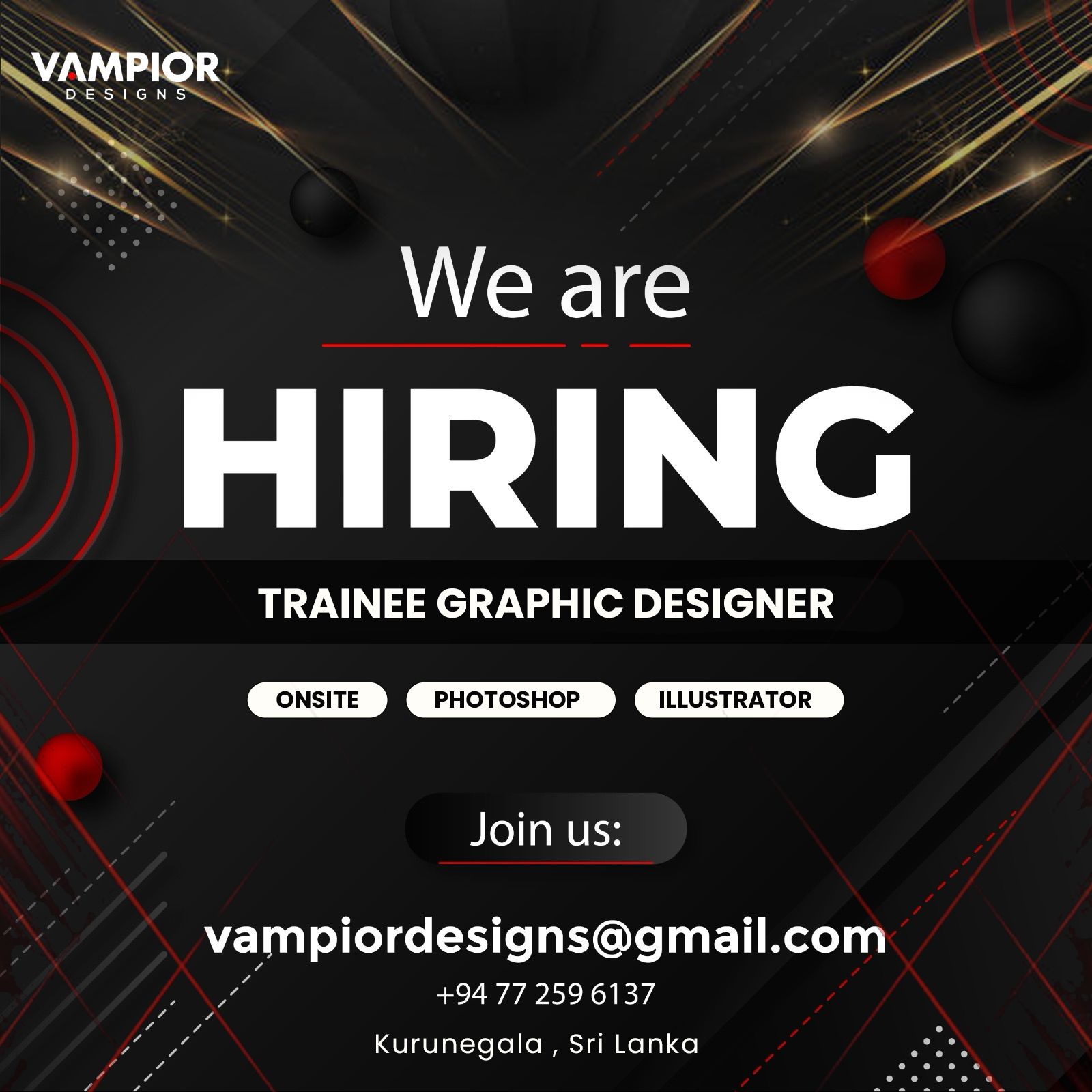 Trainee Graphic Designer - Jobseeker.lk