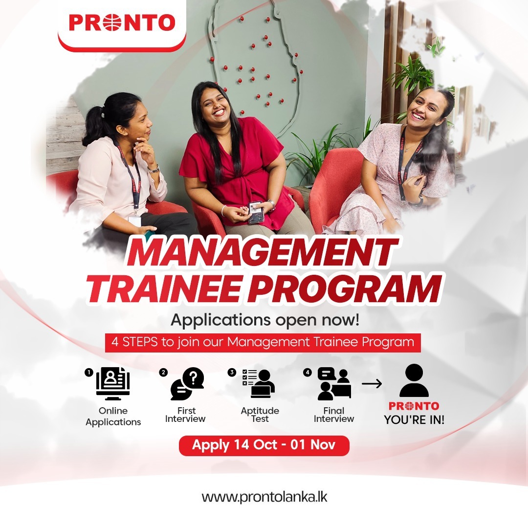 Management Trainee - Logistics / Supply Chain / BA - Jobseeker.lk