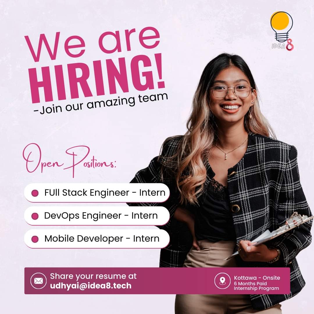 Full stack Engineer |DevOps Engineer|Mobile Developer - InternshipS ...