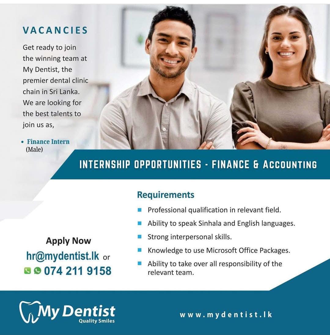 Finance and Accounting Internship - Jobseeker.lk