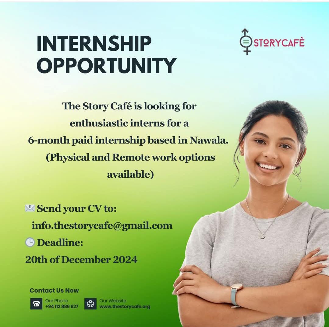 Internship Digital Media Remote - Jobseeker.lk