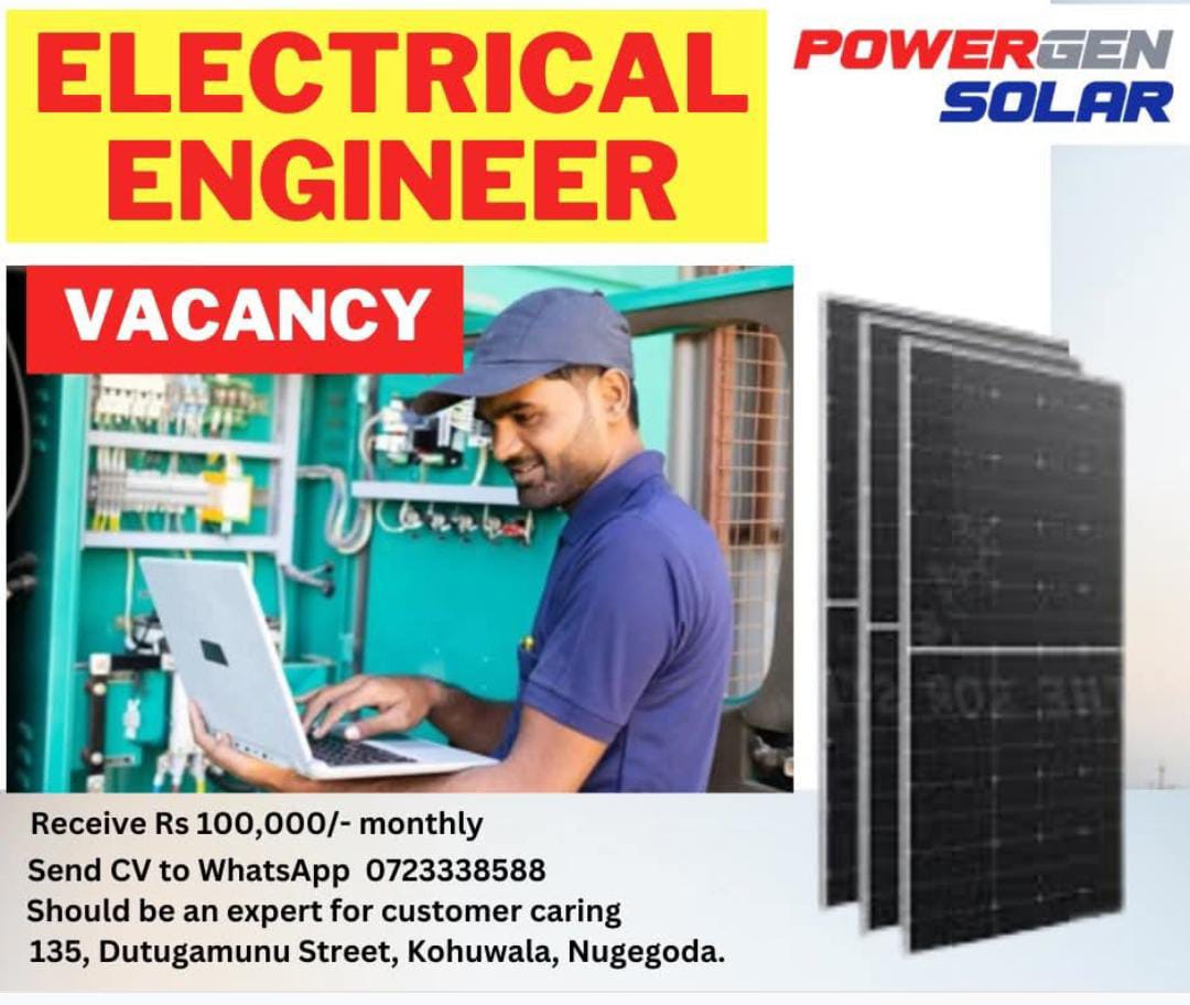 Electrical Engineer - Jobseeker.lk