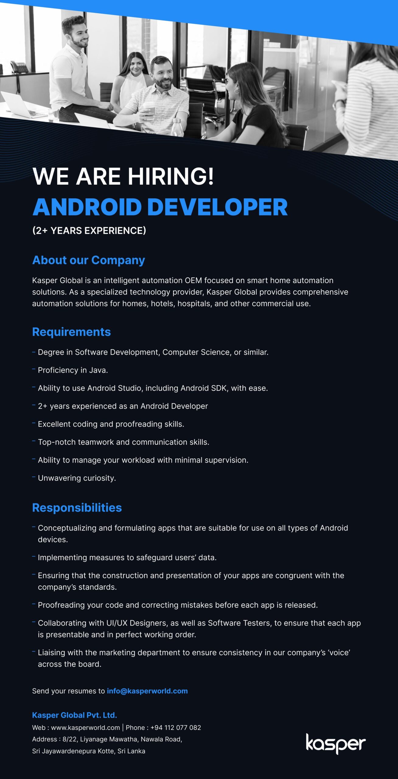 Android Developer - Jobseeker.lk