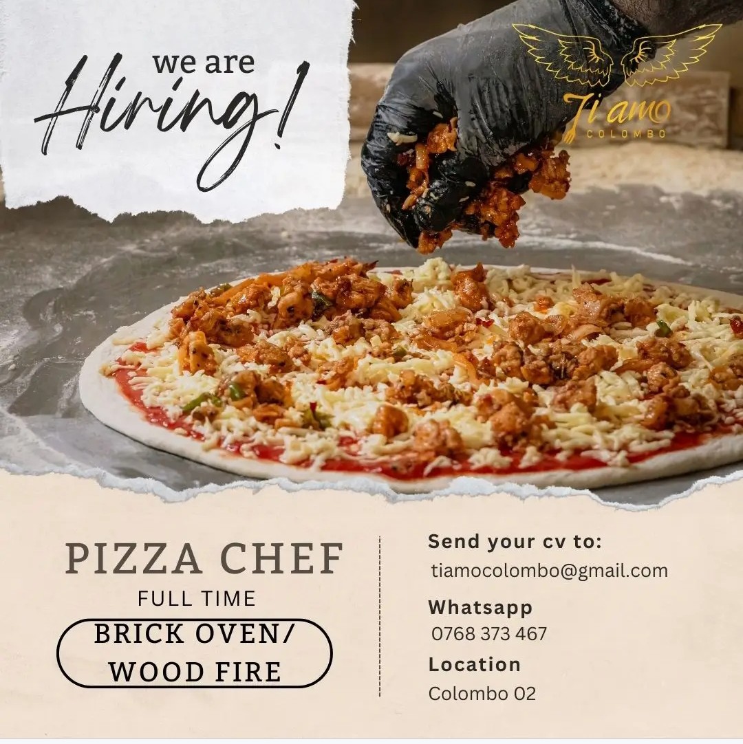 Pizza Chef - Jobseeker.lk