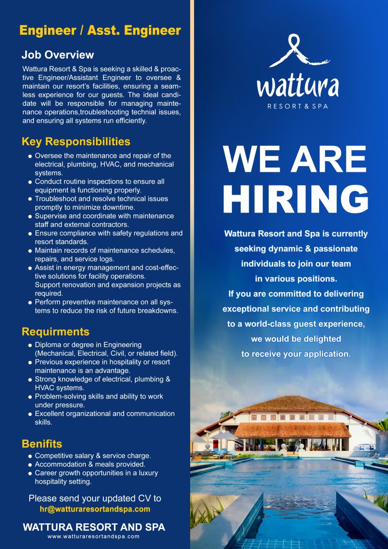 Engineer / Assistant Engineer - Mechanical / Electrical / Civil ...