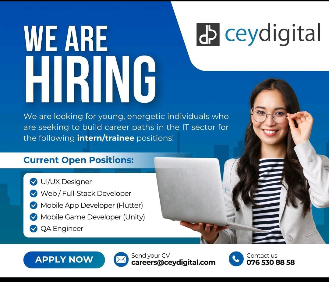 Internship - UX/UI Designer / Fullstack Developer/ Mobile App Developer/ Mobile Game Developer ...