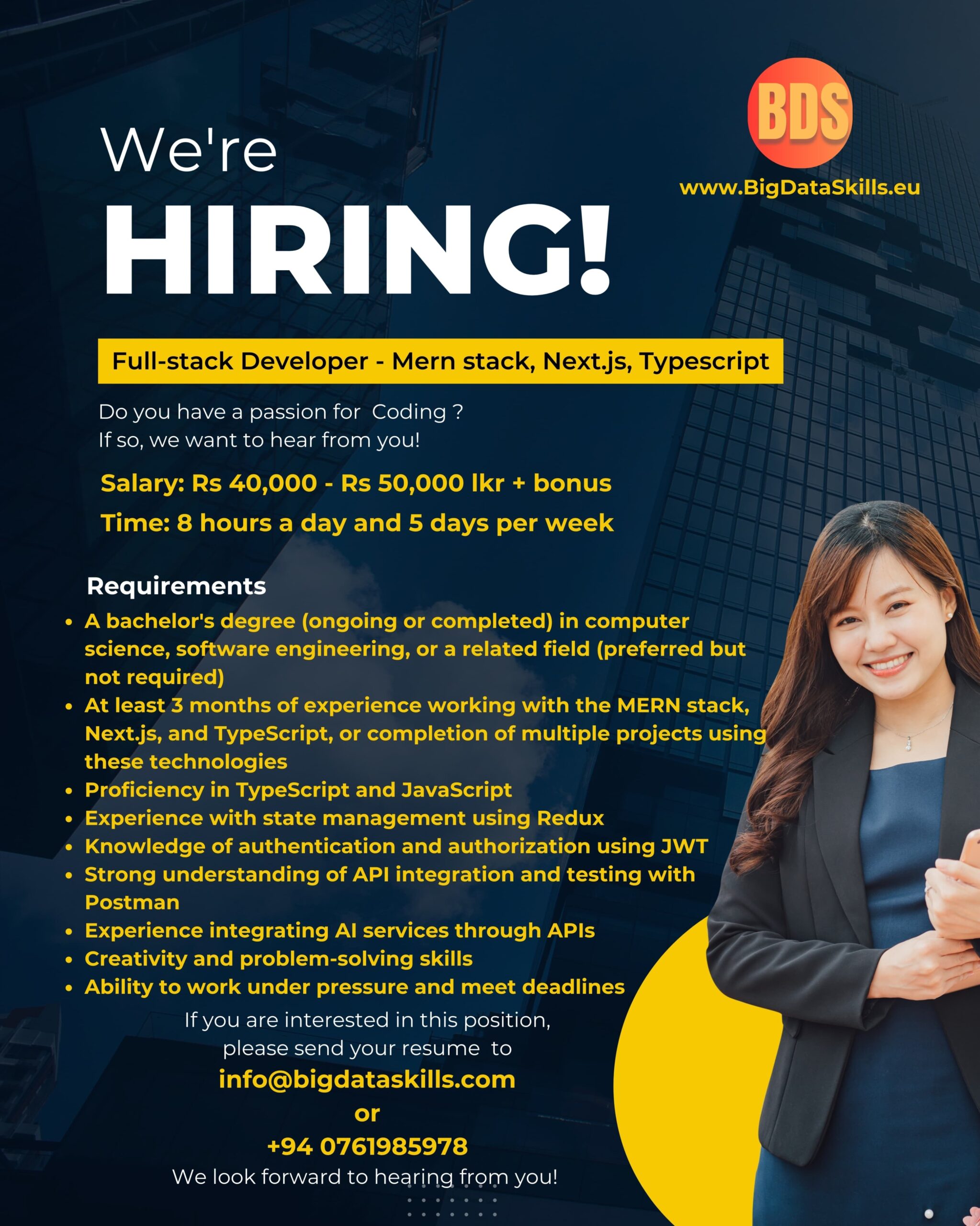 Full Stack Developer - Jobseeker.lk