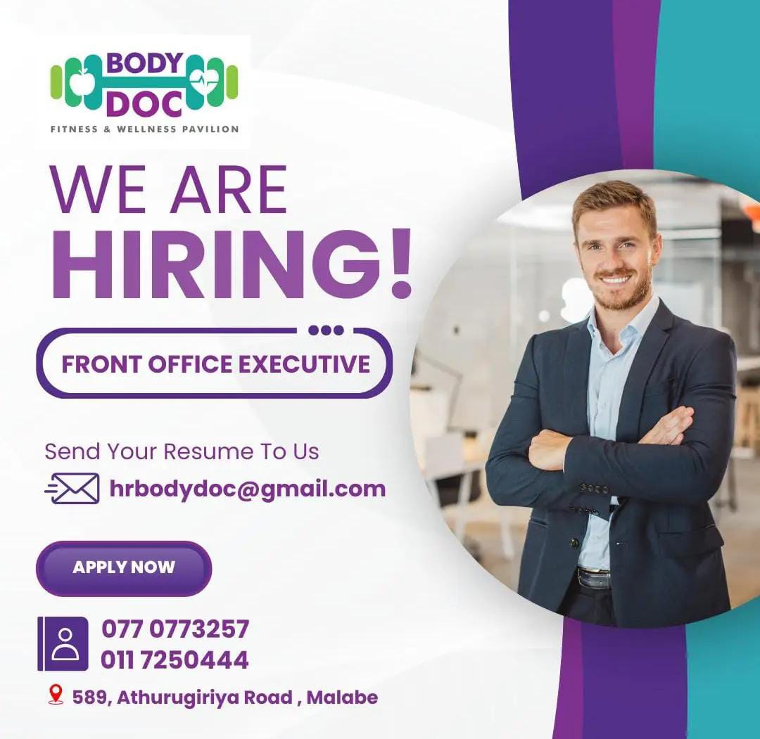Front Office Executive - Jobseeker.lk