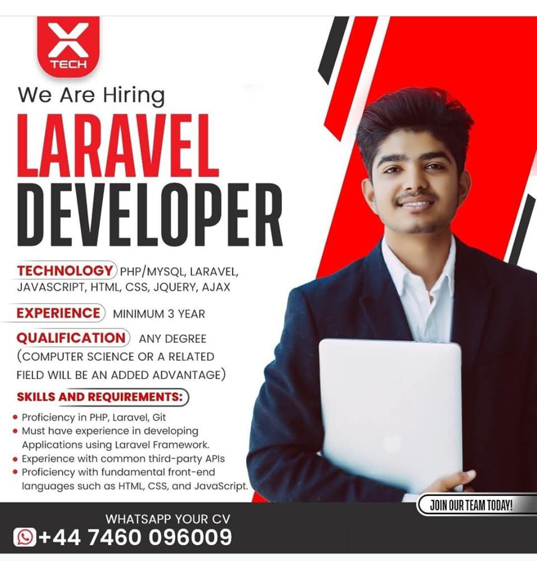 Laravel Developer - Jobseeker.lk