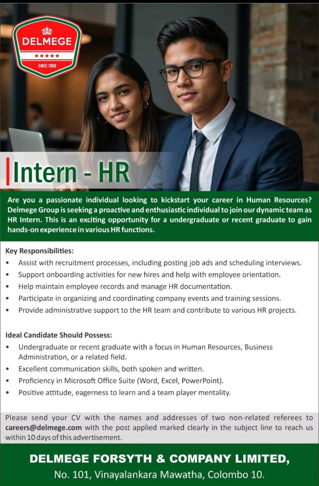 Internship Archives - Jobseeker.lk