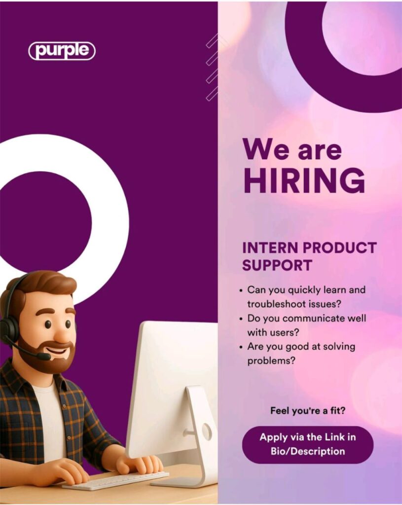 Internship Product Support Jobseeker lk