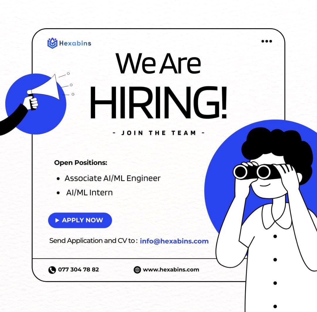 AI/ML Associate Engineer/ AI/ML Intern - Jobseeker.lk