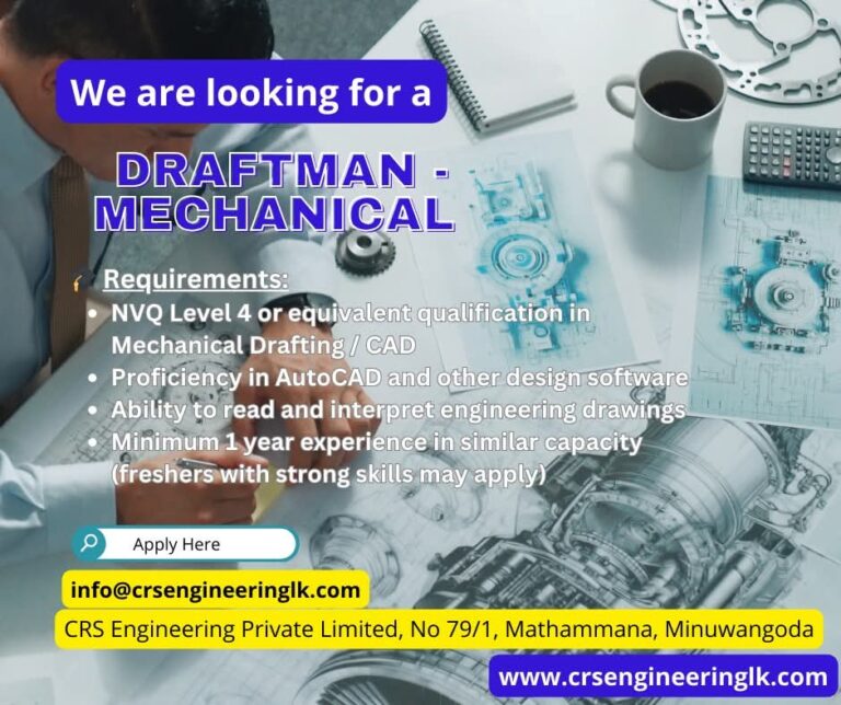 Engineering Archives - Jobseeker.lk