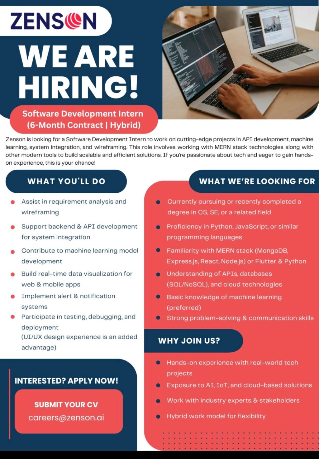 Software Development Internship Jobseeker Lk