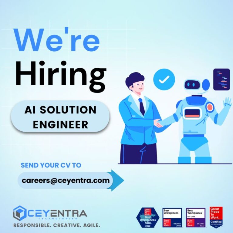 AI Solution Engineer - Jobseeker.lk