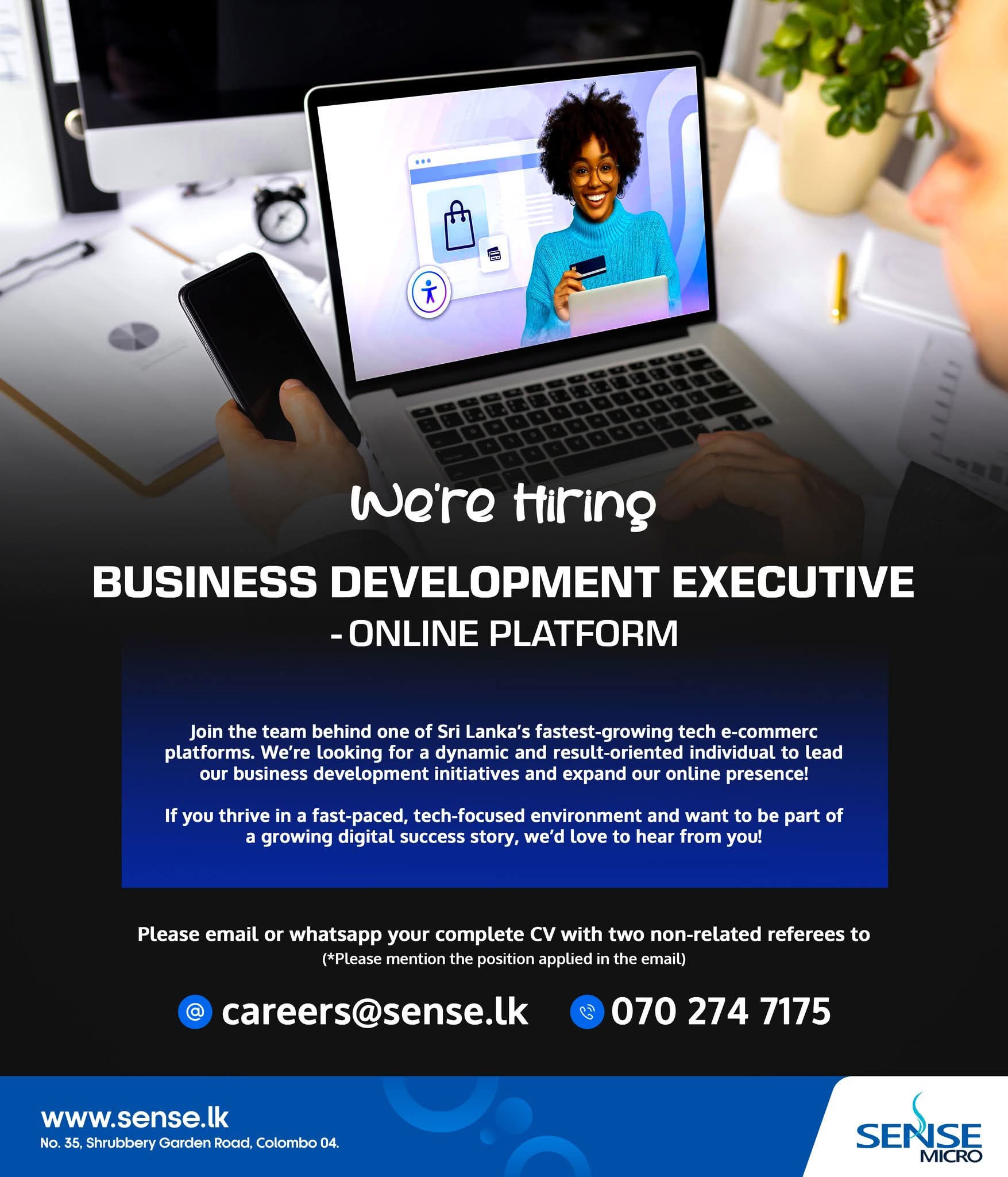 Business Development Executive - Online Platform - Jobseeker.lk
