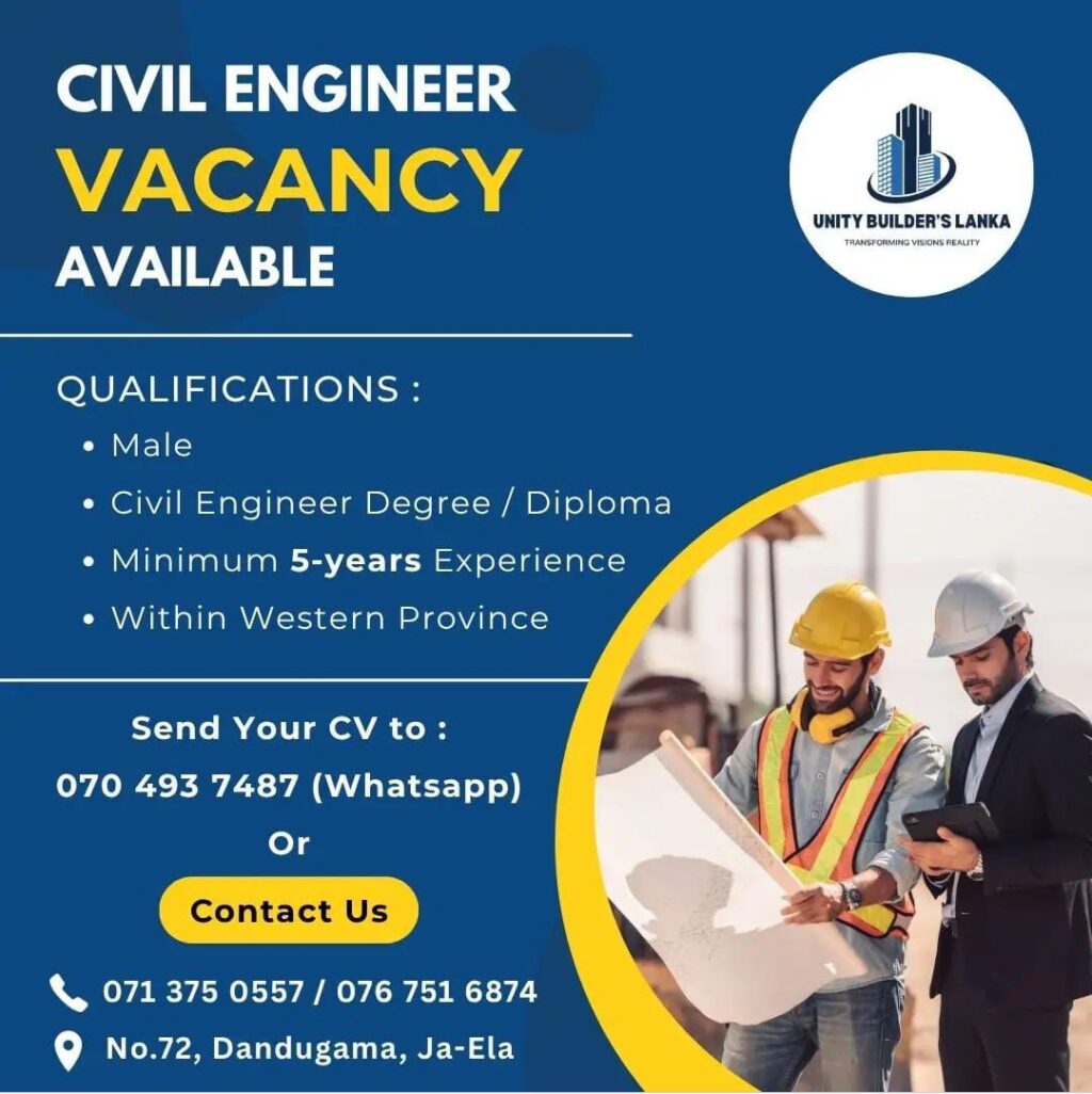 Engineering Archives - Jobseeker.lk