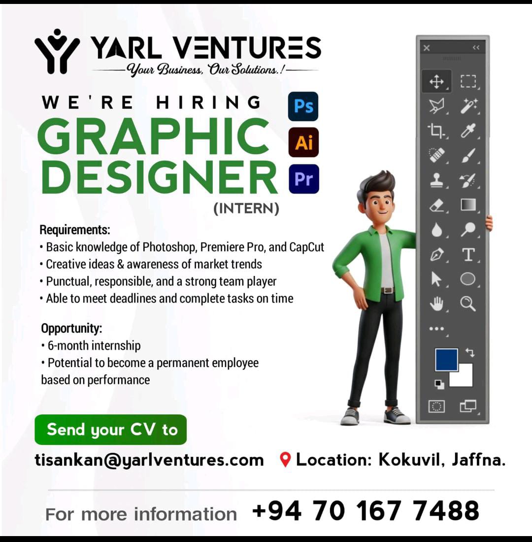 Internship - Graphic Designer - Jobseeker.lk