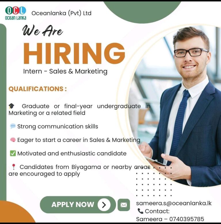 Engineering Executive - Jobseeker.lk