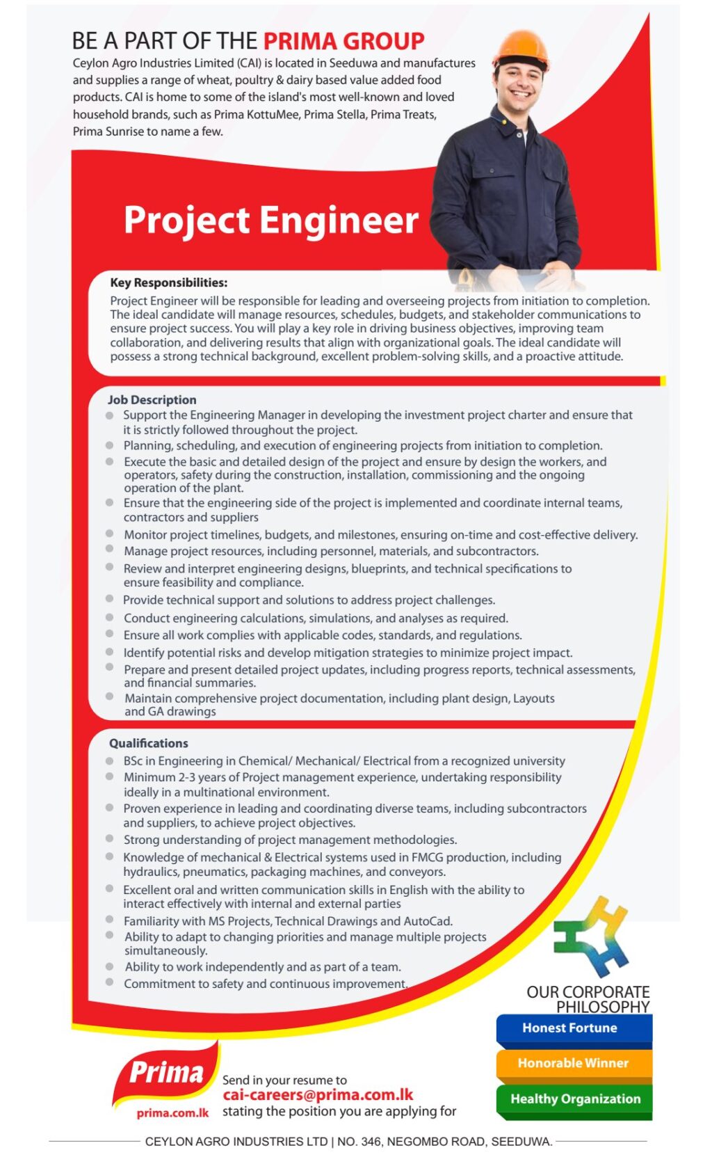 Engineering Archives - Jobseeker.lk