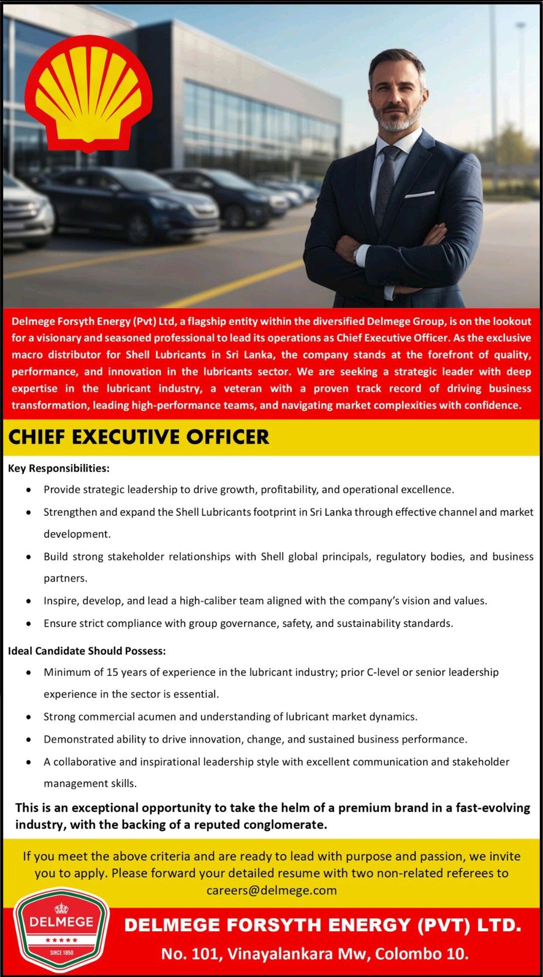 Chief Executive Officer - Jobseeker.lk