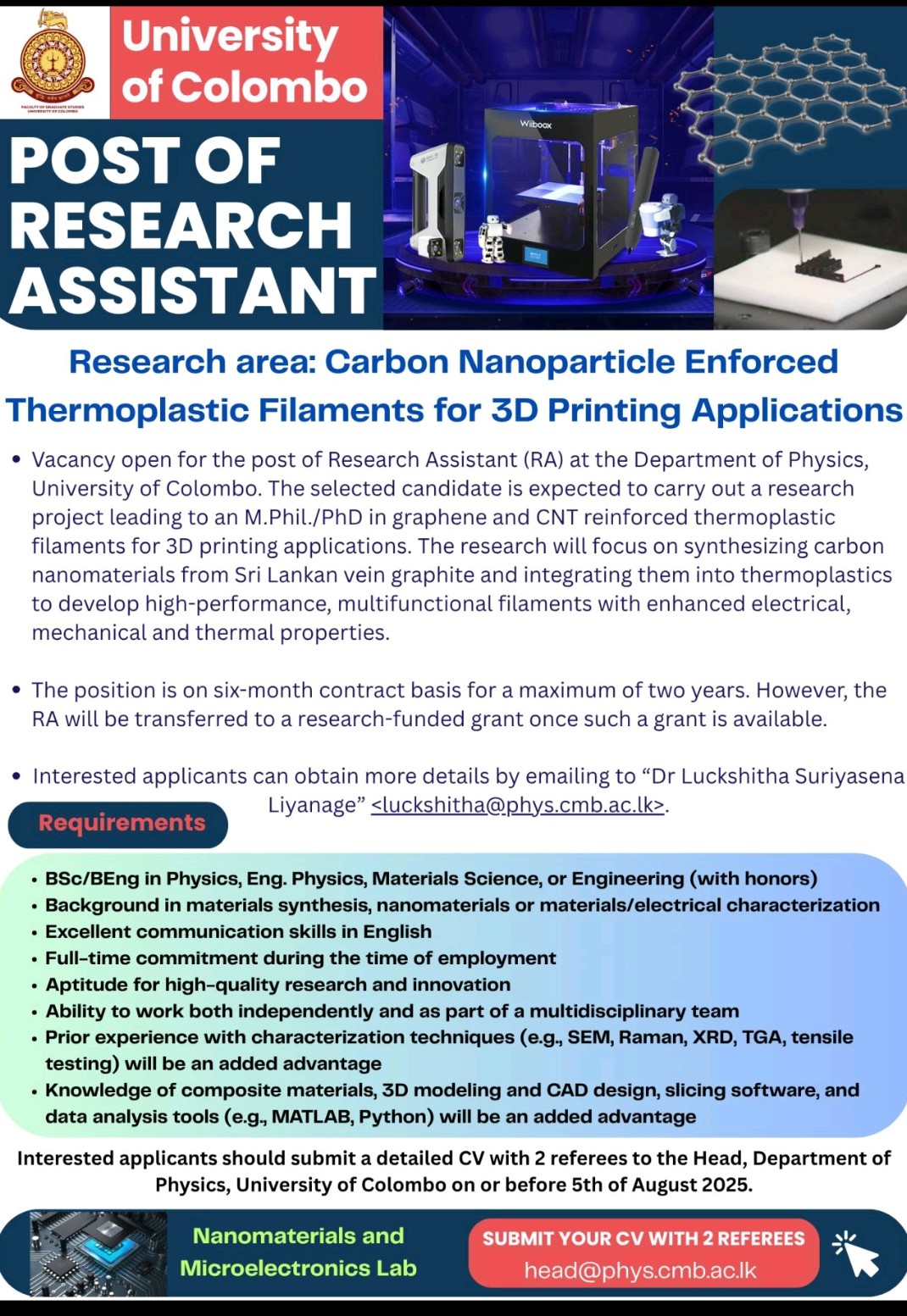 Research Assistant - Jobseeker.lk