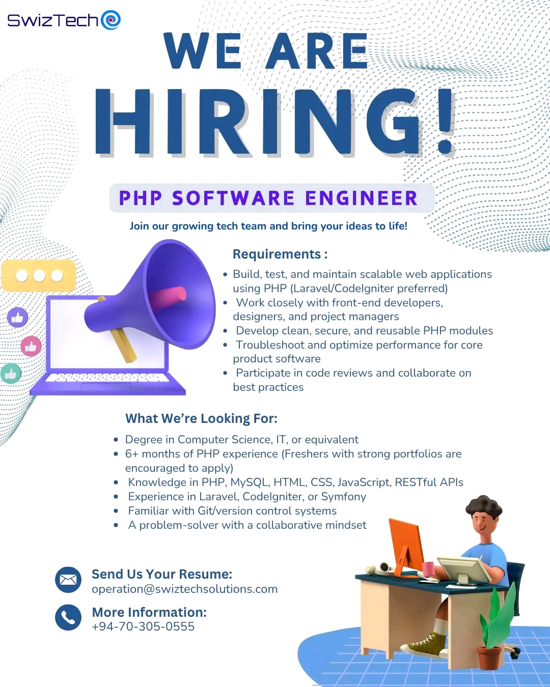 PHP Software Engineer - Jobseeker.lk
