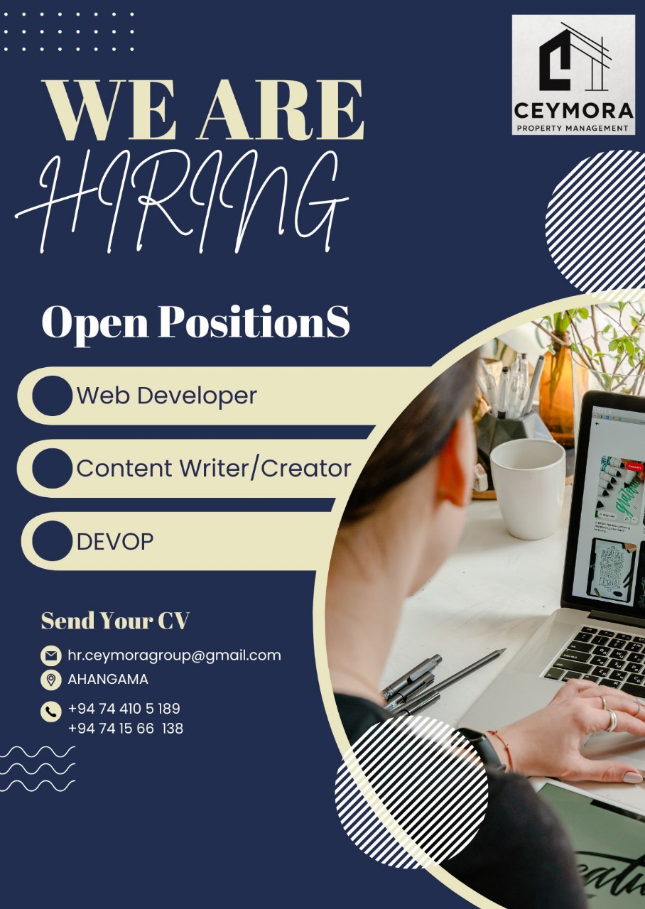 Web Developer / Content Writer / Creator/ DevOps Engineer - Jobseeker.lk