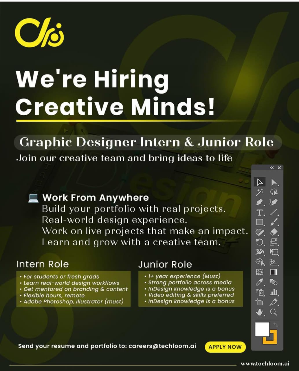 Graphic Designer Internship/ Junior - Jobseeker.lk