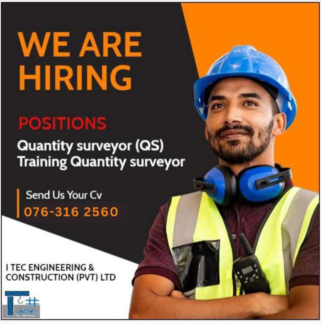 Quantity Surveyor/ Trainee Quantity Surveyor - Jobseeker.lk