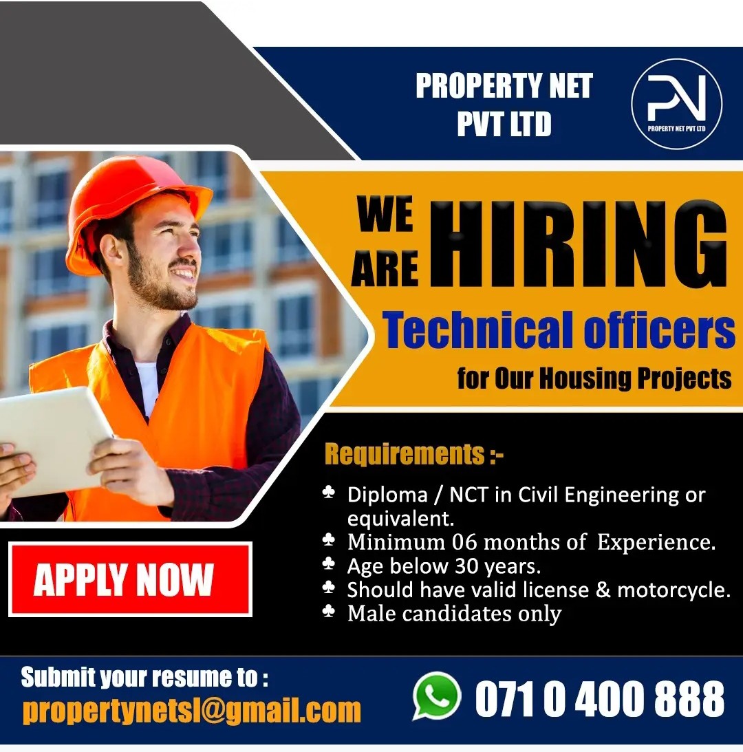 Technical Officer - Civil Engineering - Jobseeker.lk