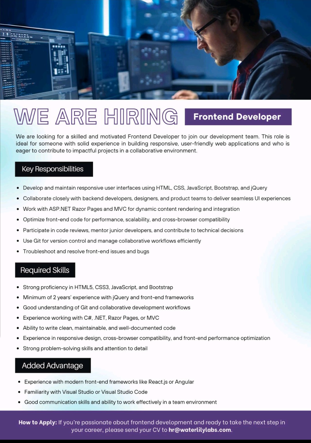 Frontend Developer - Jobseeker.lk