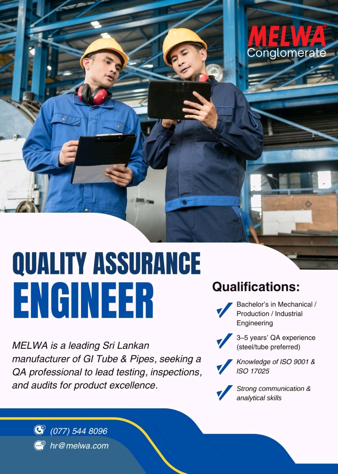 Quality Assurance Engineer - Jobseeker.lk