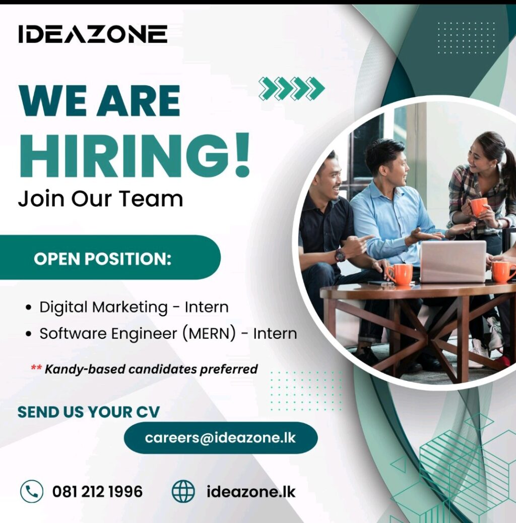 Internship - Software Engineer/ Digital Marketing - Jobseeker.lk