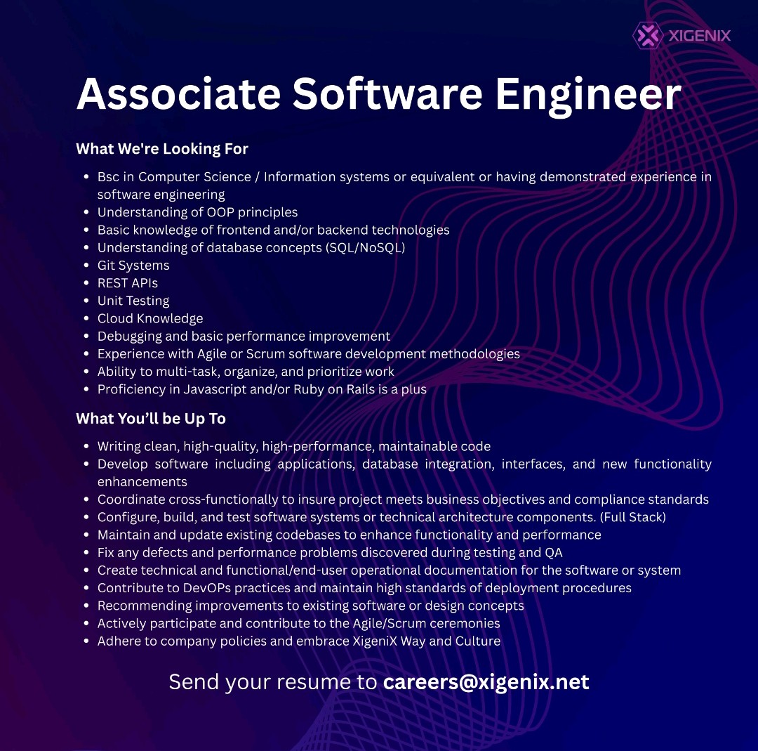 Associate Software Engineer - Jobseeker.lk
