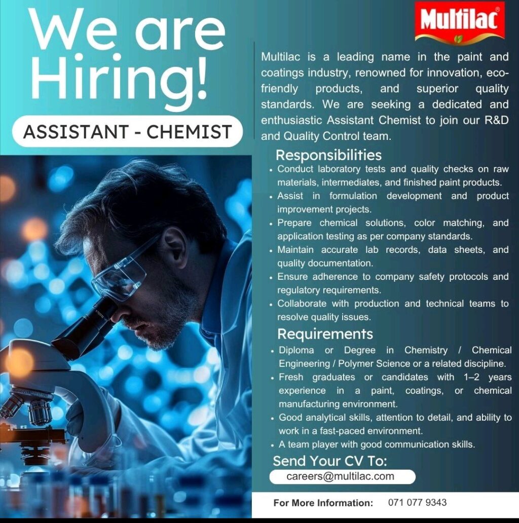 Engineering Archives - Jobseeker.lk