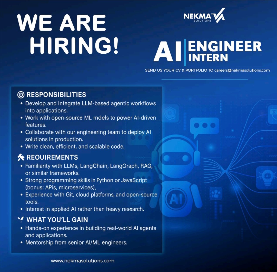 Internship - AI Engineer - Jobseeker.lk