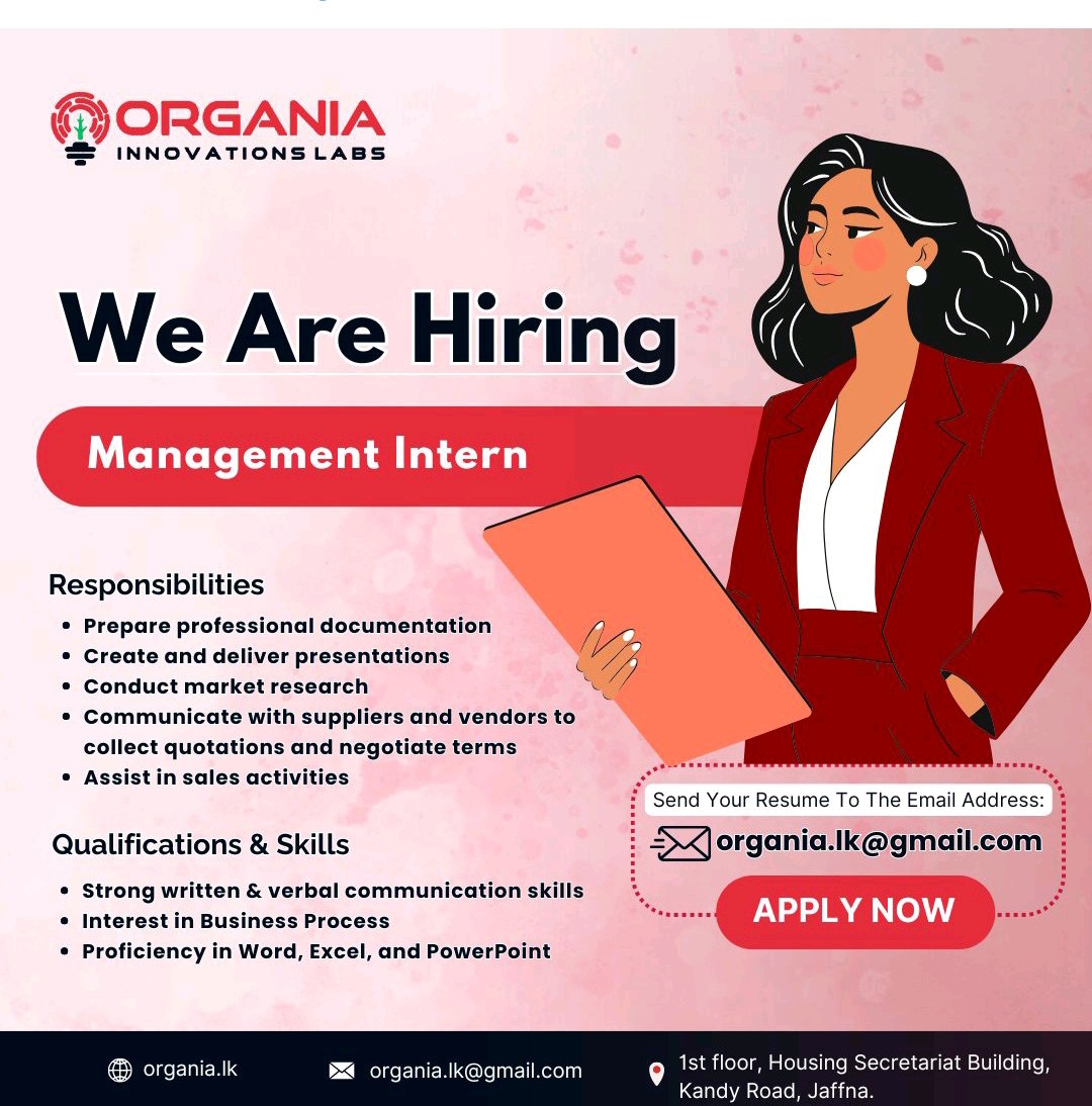 Management Internship - Jobseeker.lk