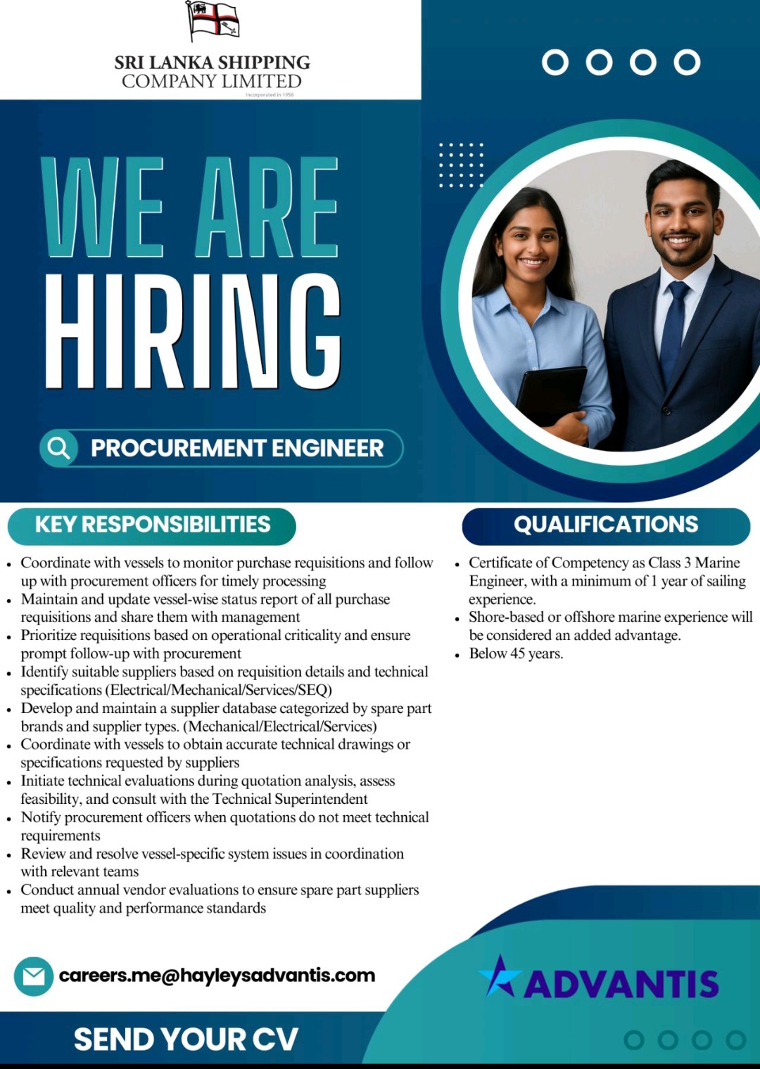 Procurement Engineer - Jobseeker.lk