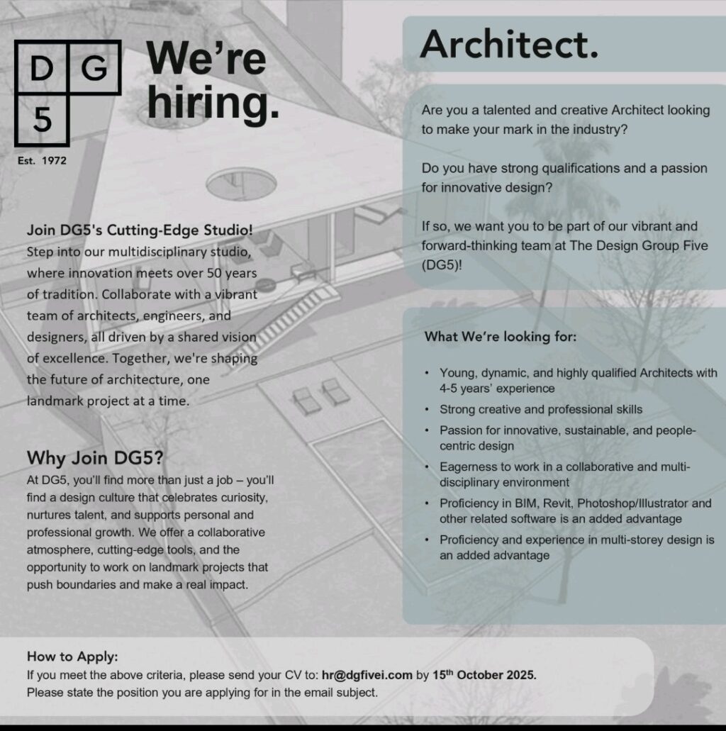 Architect/ Senior Architect - Jobseeker.lk