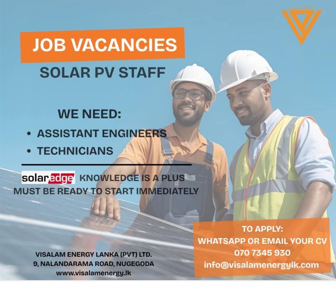 Assistant Engineer/ Technician - Jobseeker.lk