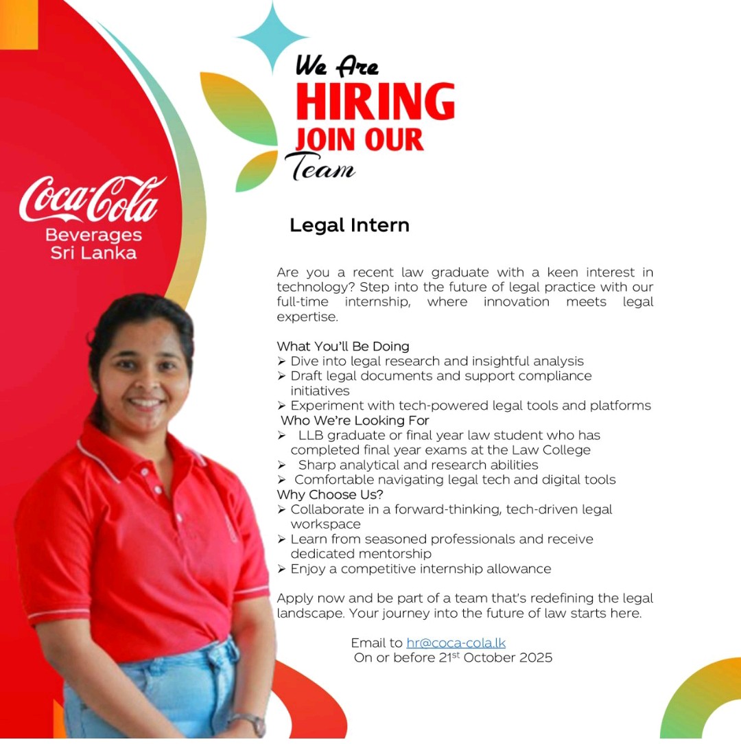 Legal Internship - Jobseeker.lk