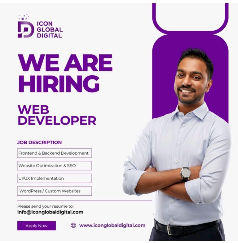 Web Developer - Jobseeker.lk