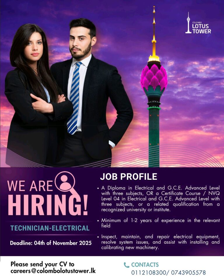 Israel Job Vacancy for Sri Lankan 2025 - Jobseeker.lk